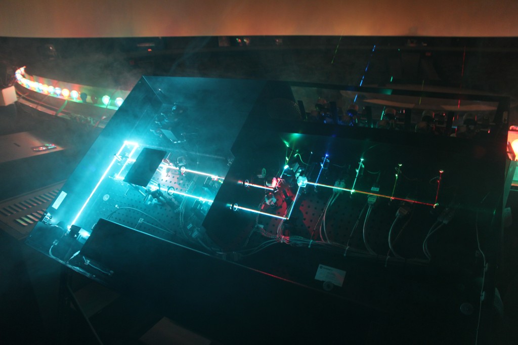 Laser Light Shows at the Edmonton Space Sciences Centre (Telus World of ...