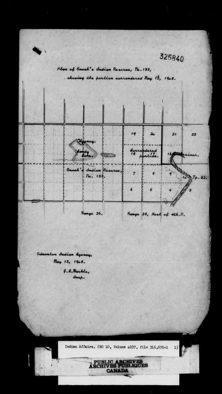 The Curious Case of the 1908 Enoch Surrender – Edmonton City as Museum ...