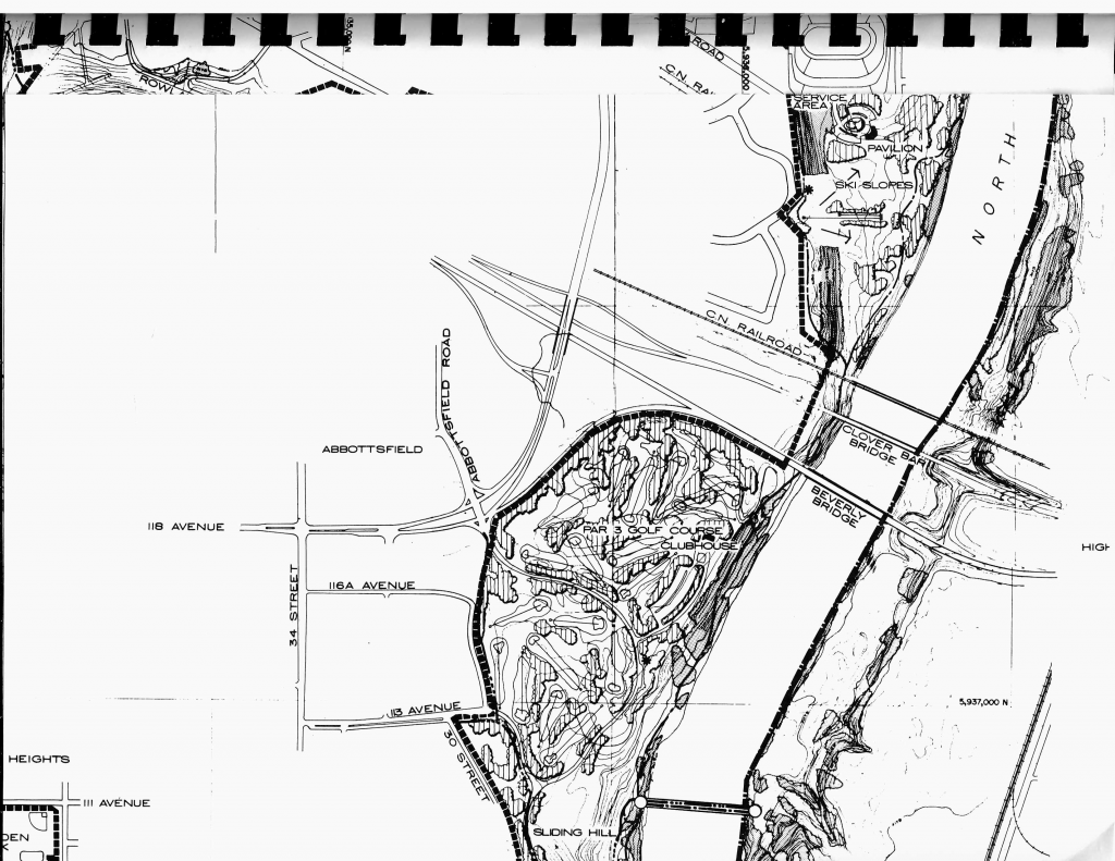 Gold Bar – Rundle Park Weir Site – Edmonton City as Museum Project ECAMP